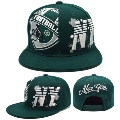New York Football team color New leader splash NY Helmet Era Snapback ...