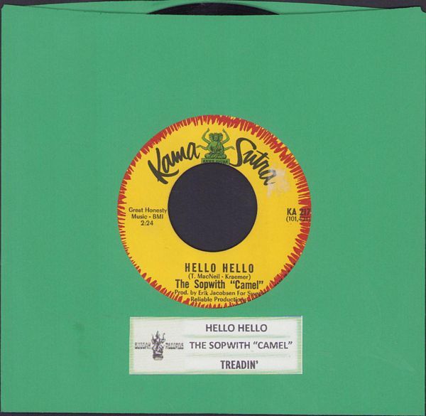 Sopwith Camel - Hello Hello Kama Sutra 217 Vinyl 45 rpm Record | eBay