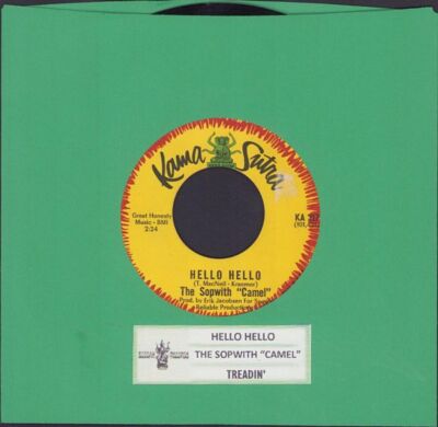 Sopwith Camel - Hello Hello Kama Sutra 217 Vinyl 45 rpm Record | eBay