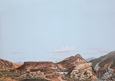 Instant Horizons Background Scene - Desert to Mountain - Walthers #949 ...