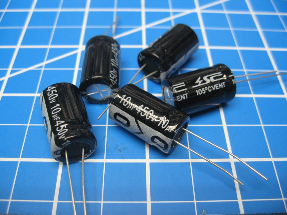 SC - KM Series - Radial Electrolytic Capacitors - 450V 100uF - 2 Pieces ...