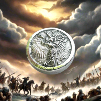 Valkyrie - Deluxe 1 Troy Ounce .999 Fine Zinc Art Round - Laser Etched ...