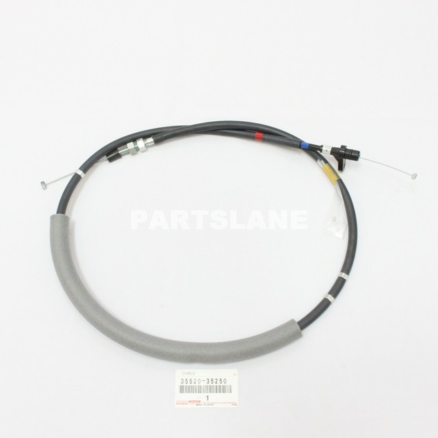 Toyota Genuine OEM 35520-35250 Cable ASSY Throttle 3552035250 for sale ...
