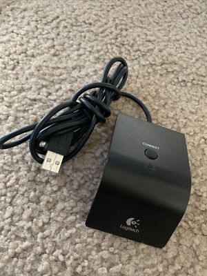 Black Logitech Wireless USB Computer Keyboard & Mouse Receiver C-BT44 ...