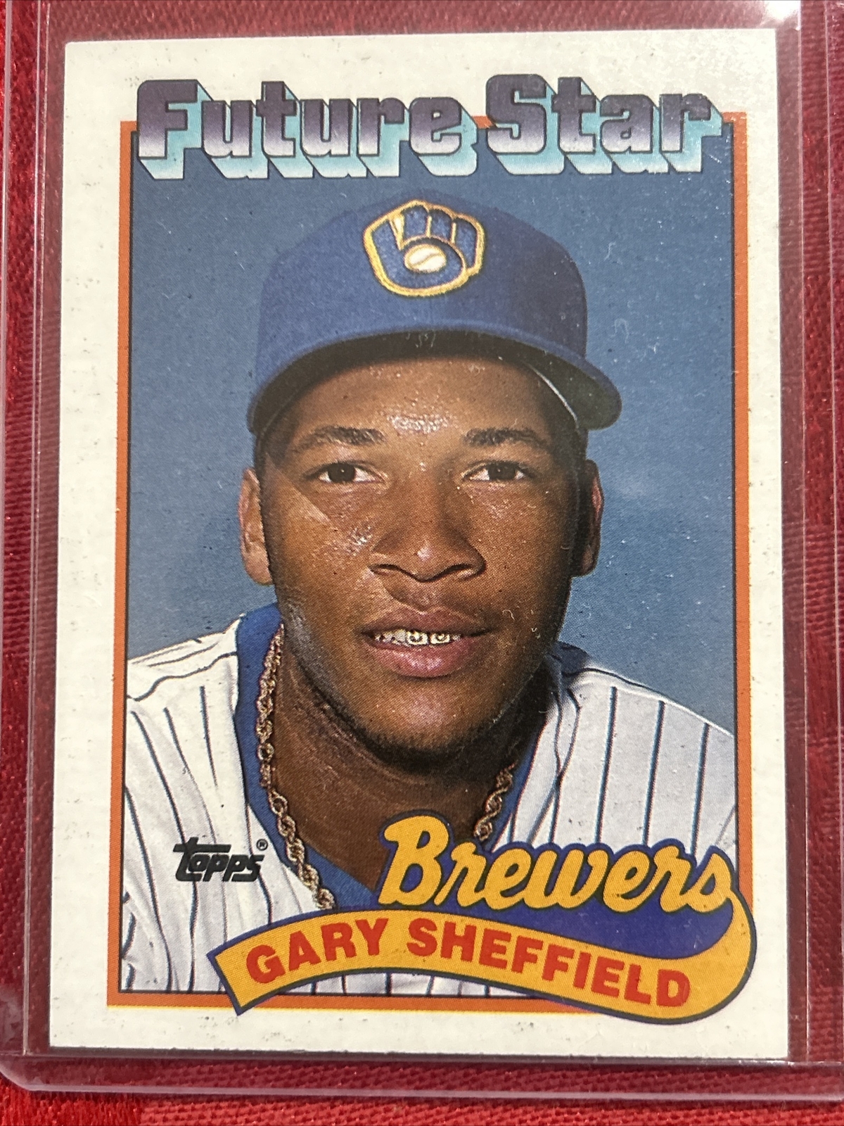 1989 Topps Future Star Gary Sheffield Rookie Baseball Card #343 MINT | eBay