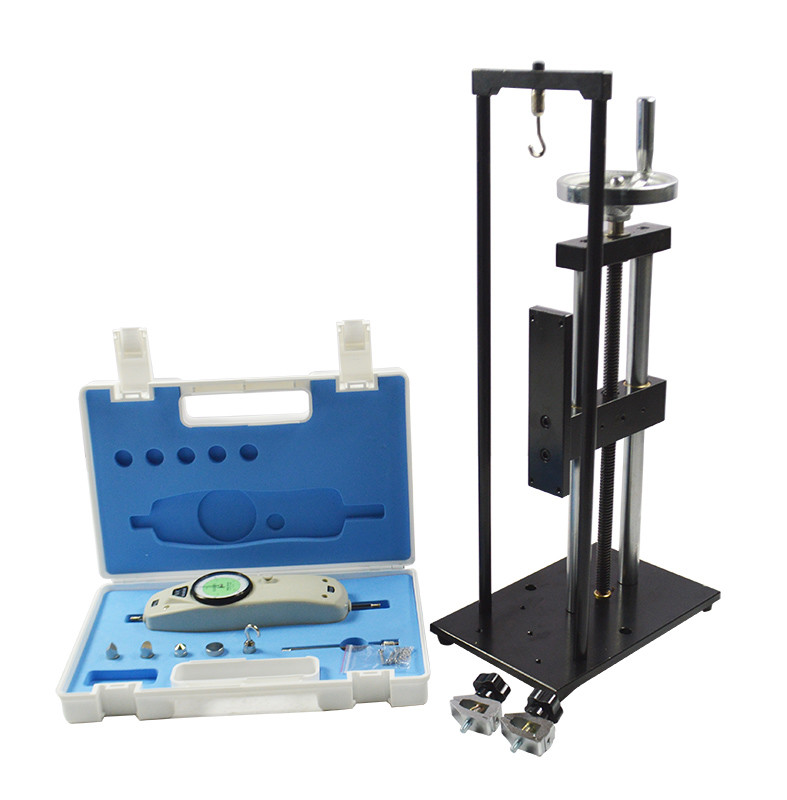 500N High accuracy 500N Vertical Screw Test Stand with Push / Pull ...