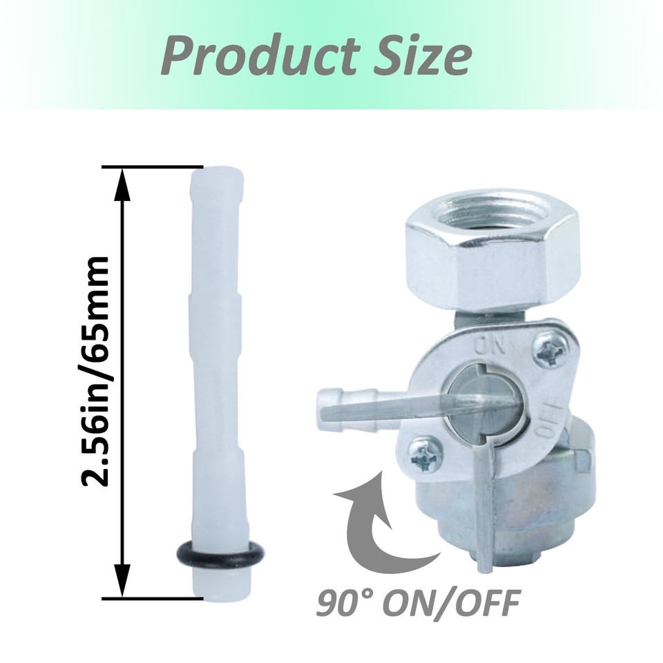 2pcs M16x1.5mm Generator Fuel Shut Off Petcock Valve for Predator ...