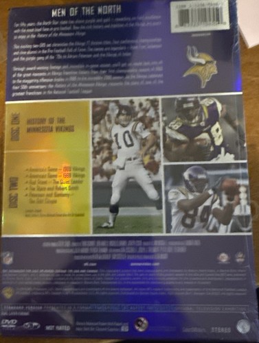 NFL History of the Minnesota Vikings 2-Disc DVD Set 2010 NEW | eBay