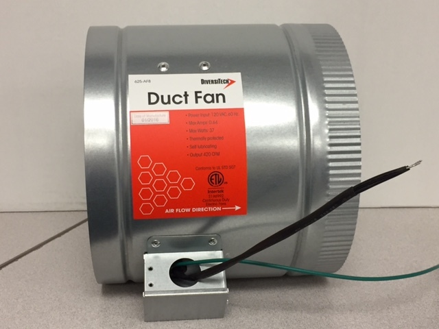 6" Inline Booster Fan Diversitech 625-AF6 95247117185| eBay