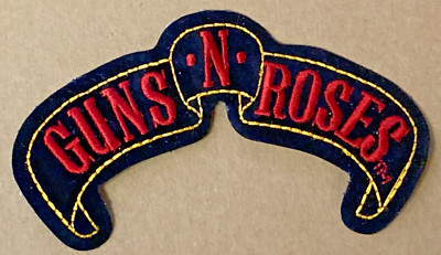 Guns N Roses ~ Banner Logo ~ Licensed Embroidered Patch ~ Iron On | eBay