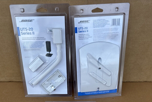 2 X Bose UTS-20 Series II Table Stand For Speakers Series II White One ...