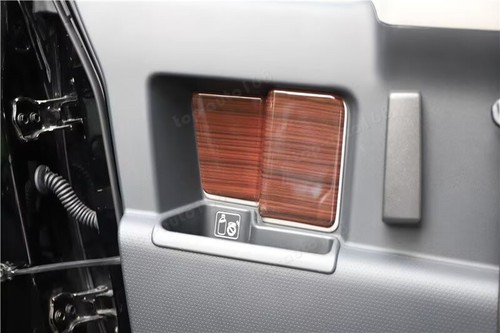 Wood grain Look Inner Door Molding Cover Trim For Toyota FJ Cruiser ...
