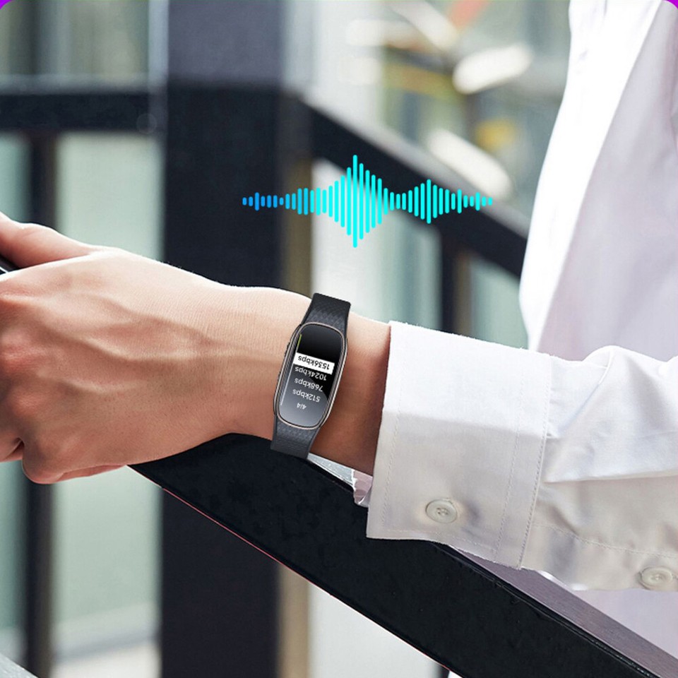 8/16G Digital Voice Recorder Watch Voice Activated Dictaphone Lecture ...