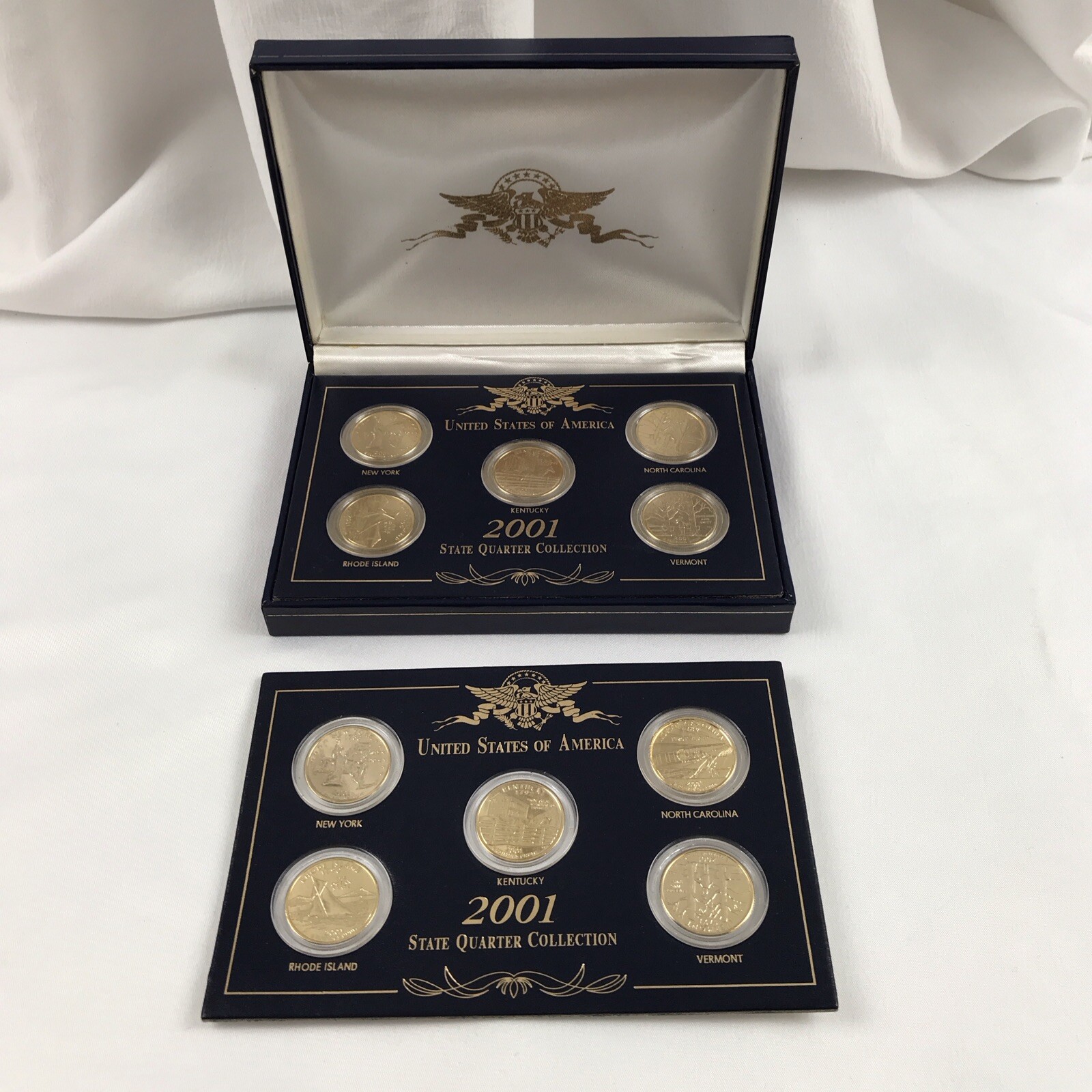 2001 State Quarter Collection|United States of America|5 Coin Sets ...