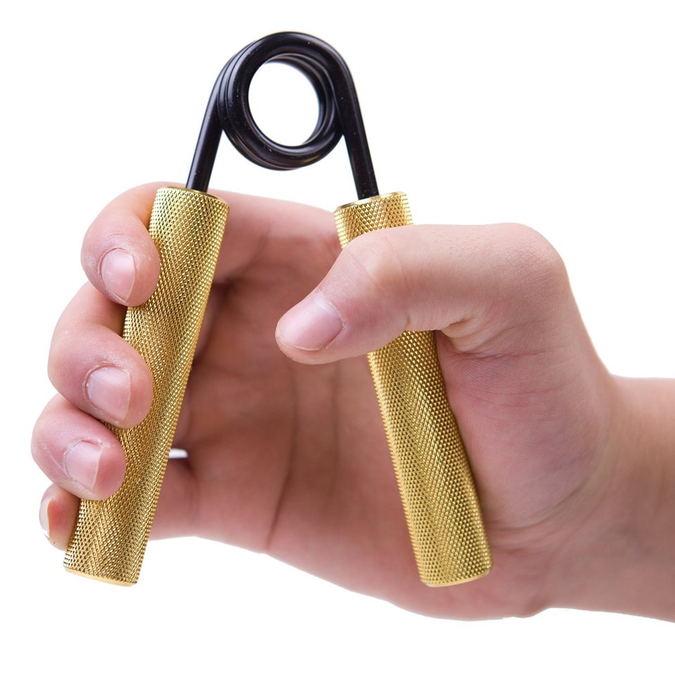 Metal Heavy Strength Exercise Gripper Hand Grippers Grip Forearm Wrist ...