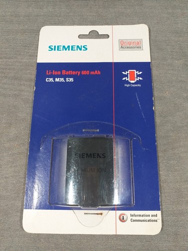 Batterie Téléphone Siemens Li-Ion 600mAh pour C35, M35, S35 neuve (C ...