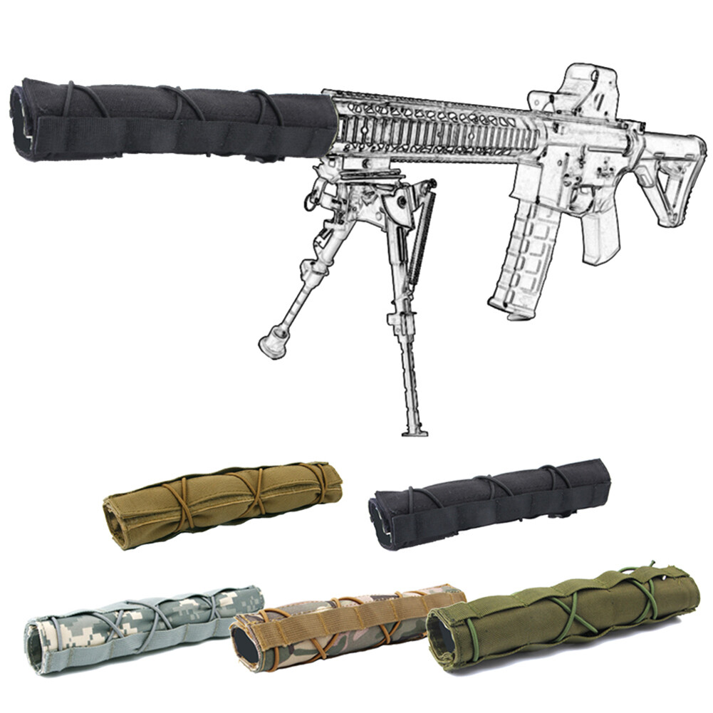 Tactical Suppressor Phantom Wrap Protective Silencer Cover Sleeve ...