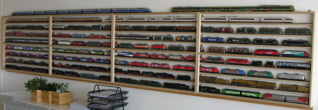 VitrinenSchmidt®025 HO Vitrine Modelleisenbahn Spur H0 Modul System ...