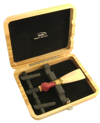 contrabassoon reed case for 3 reeds, wooden cones | eBay