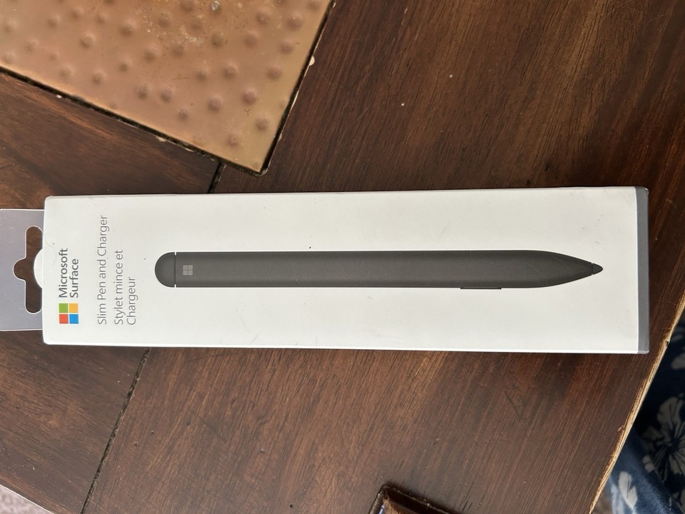 Microsoft Surface Slim Pen and Charger- Black (Model 1853) NEW SEALED ...
