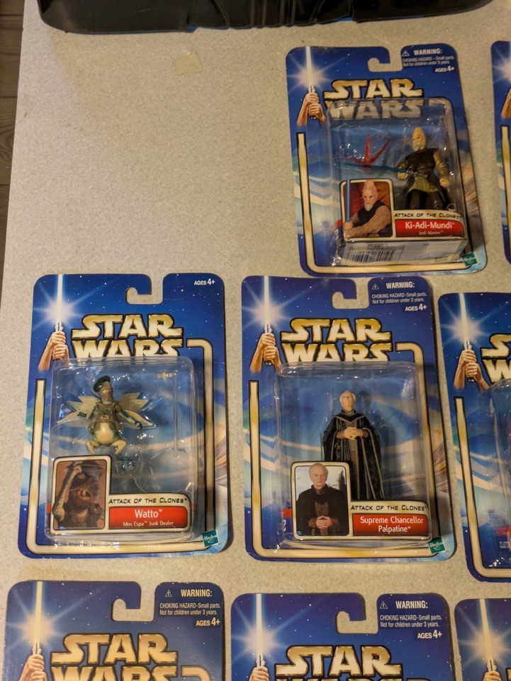 14 Star Wars 2002 Saga Collection Action Figure Set Figures New in ...