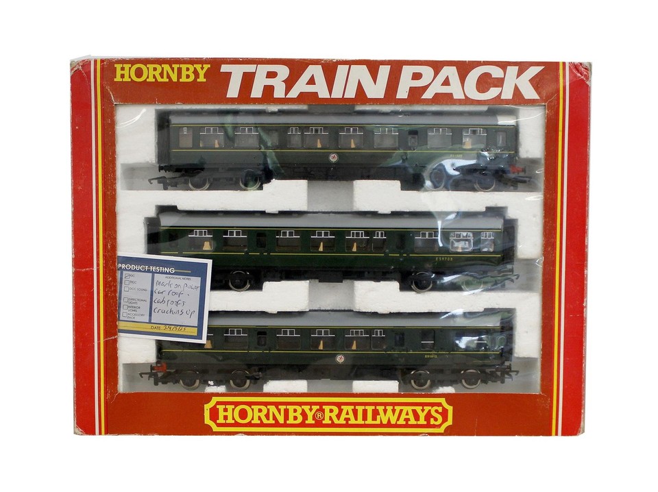 HORNBY 'OO' GAUGE BR GREEN CLASS 110 3 CAR DMU E51829/E59708/E51812 ...