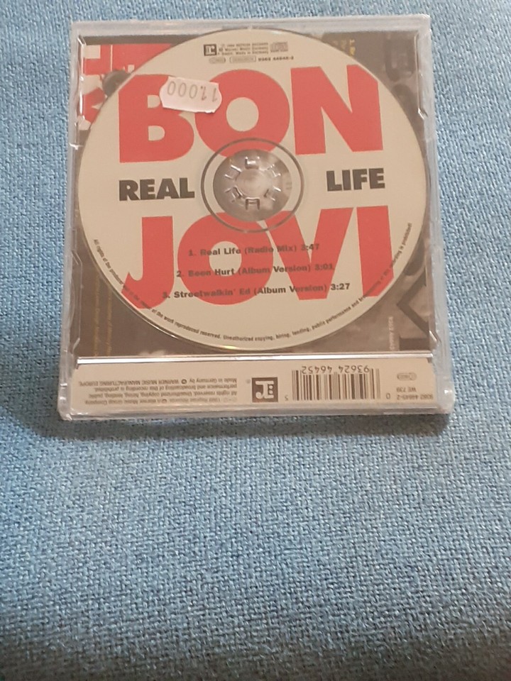 BON JOVI - REAL LIFE. CD SINGOLO SIGILLATO. | eBay