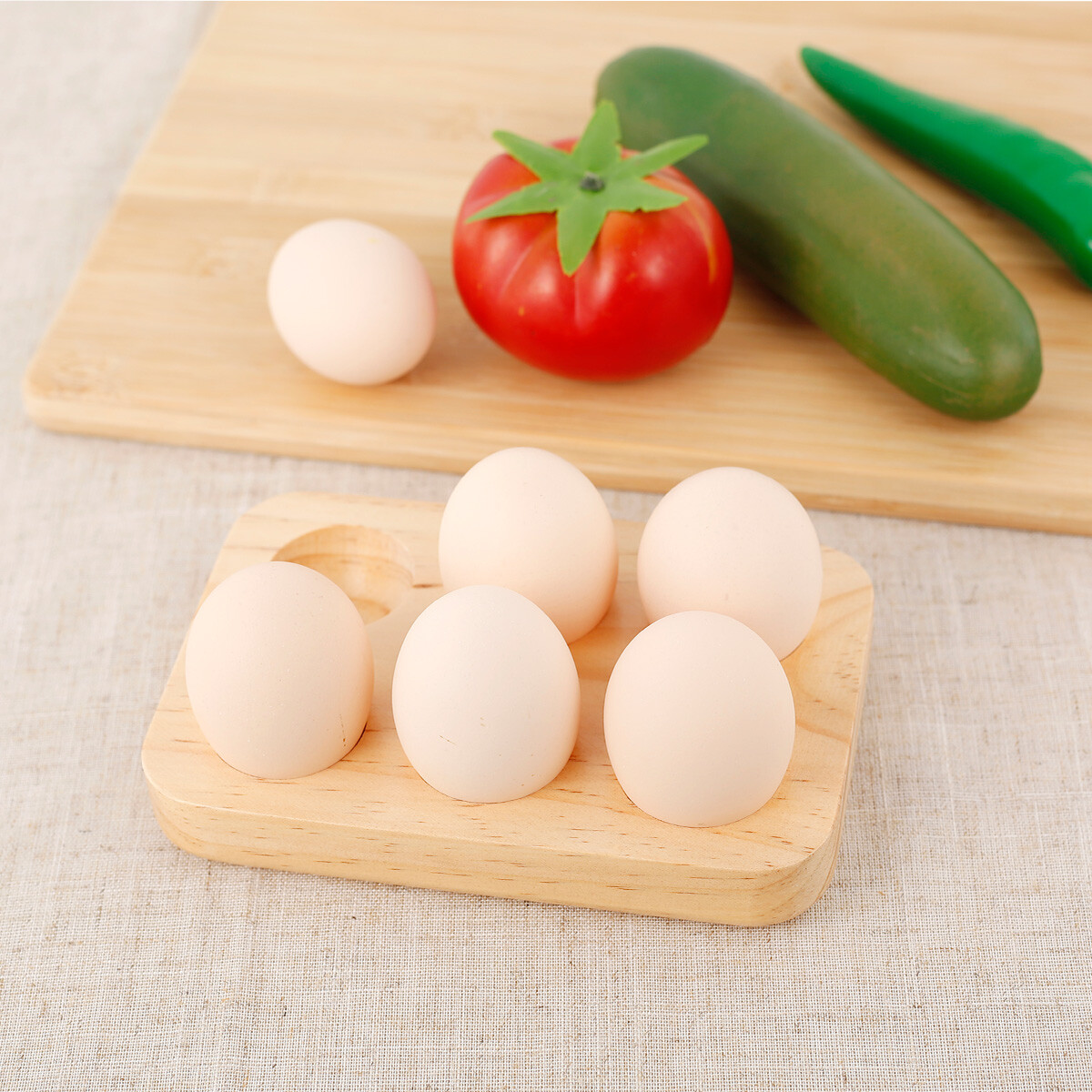 egg-tray-wooden-egg-holder-6-holes-organizer-rack-space-saving-egg