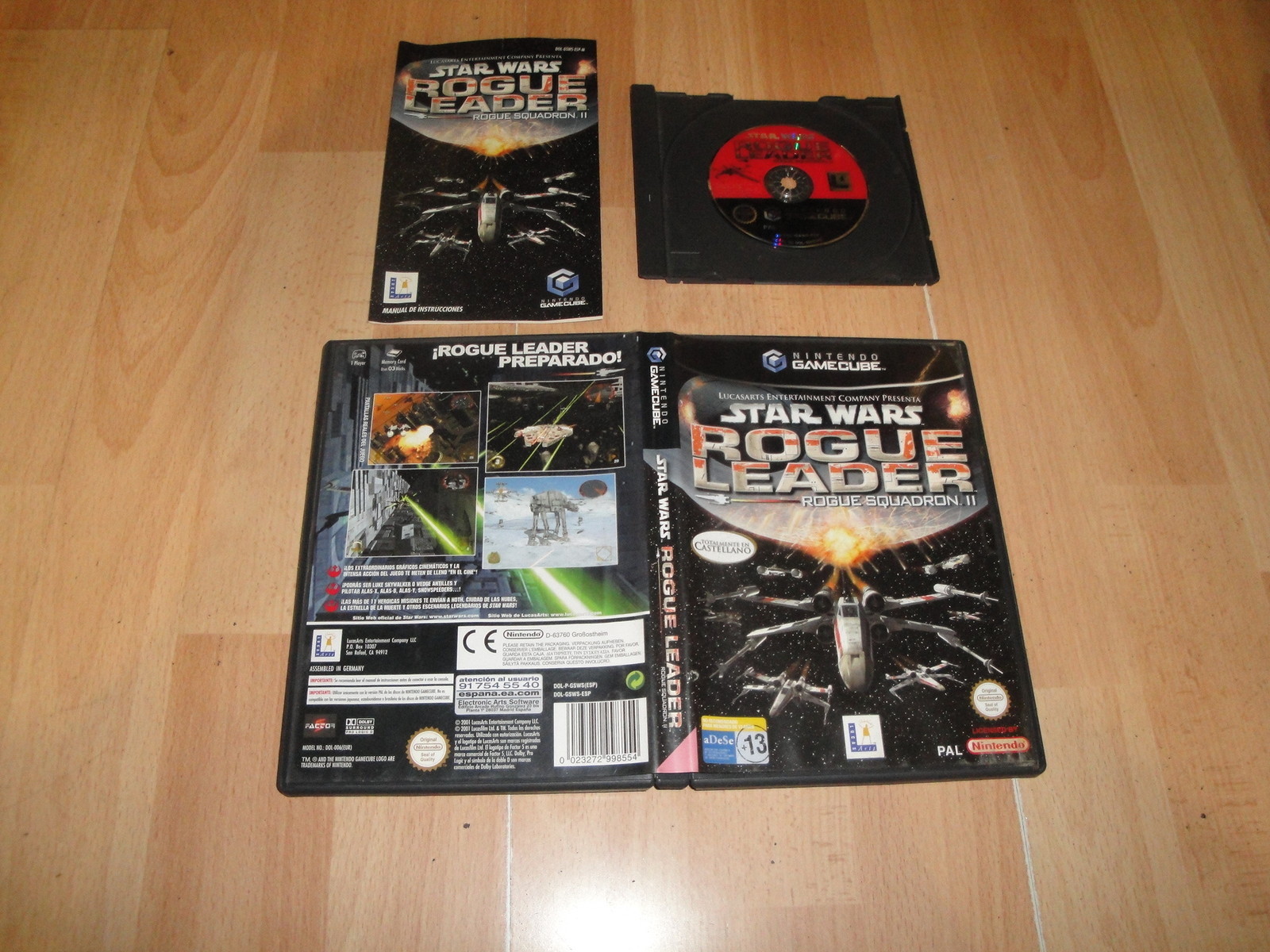 Star Wars Rogue Leader: Rogue Squadron II GameCube - Juegos Retro Database