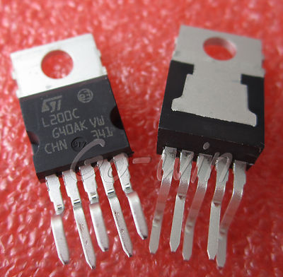 5PCS L200CV L200C IC ST TO-220 ADJUSTABLE VOLTAGE AND CURRENT REGULATOR ...