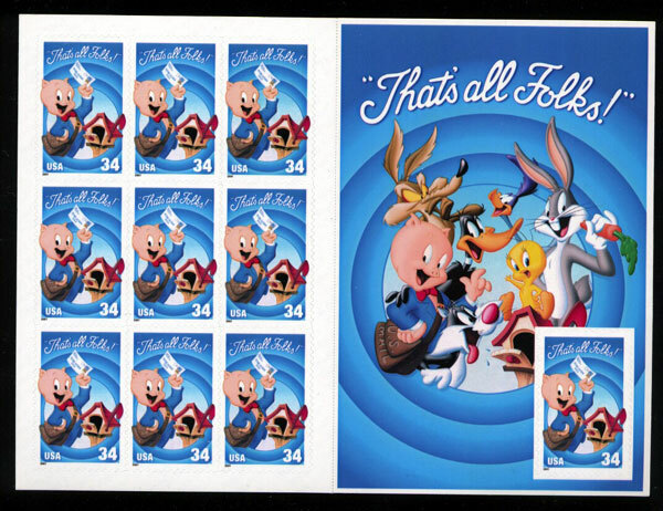 2001 U.S. COMMEMORATIVE YEAR SET *102 STAMPS* WITH 4 SHEETS & AIRMAILS ...