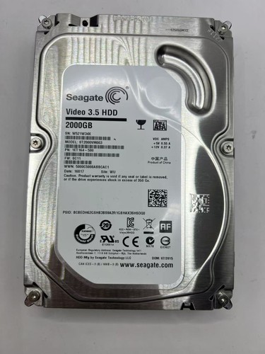 Seagate 2TB Video 3.5" SATA III Internal Hard Drive ST2000VM003 DVR | eBay