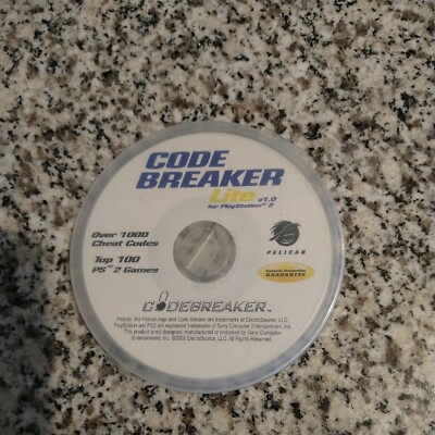 Code Breaker Lite V1.0 (Sony Playstation 2 PS2) Pelican Over | eBay