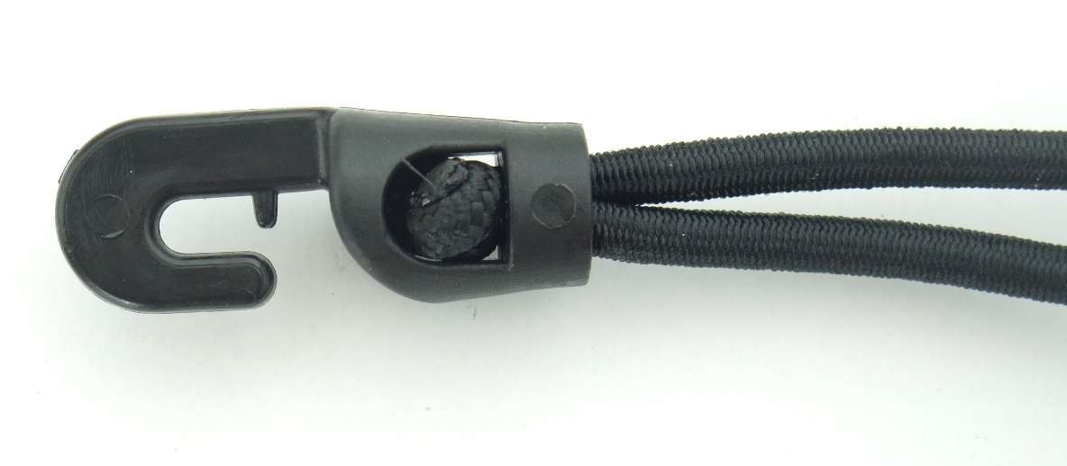 Je 10 MIDI-Bannerclips + 25cm Spannfix schwarz, Ösen-Planen-Spanner ...