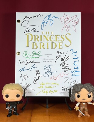 The Princess Bride Script Signed- Autograph Reprints- 154 Pages- As You ...