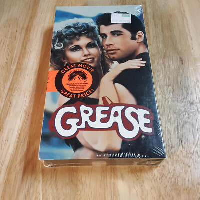 Grease VHS VCR Tape Sealed John Travolta | eBay