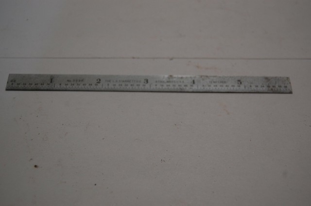 Starrett C309r 6 Inch Rule Reads in 64ths for sale online | eBay
