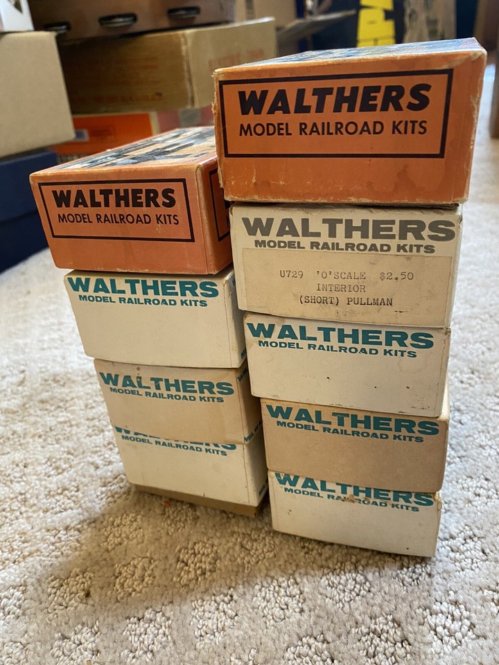 Walthers O Gauge Trucks pullmans Symington swing cab model train kits ...