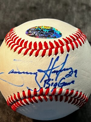 Autographed Baseball Tommy Hunter with COA Item 82 | eBay