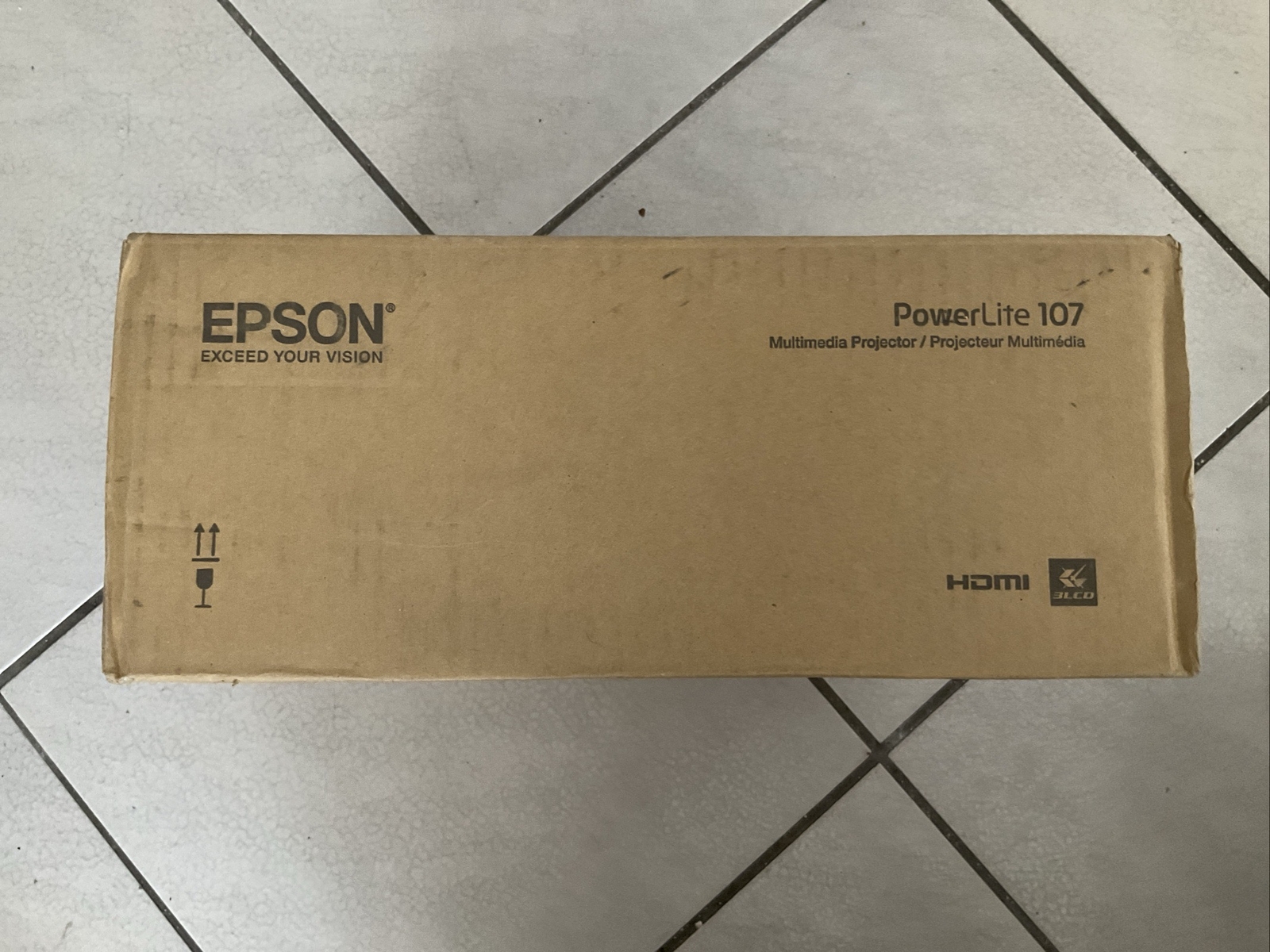 Epson PowerLite 107 XGA 3LCD Projector (V11H859020) for sale online | eBay