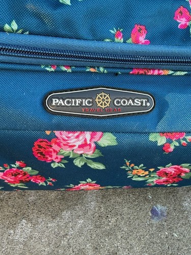 pacific coast signature Women's 28" Rolling Duffel Bag rose garden Navy ...