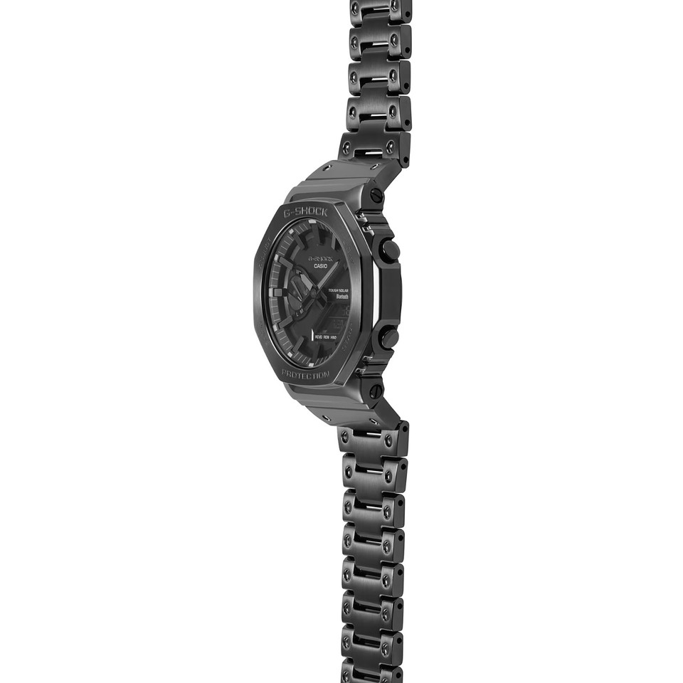 NEW Casio G-Shock FULL METAL Steel Tough Solar Bluetooth Mens Watch ...