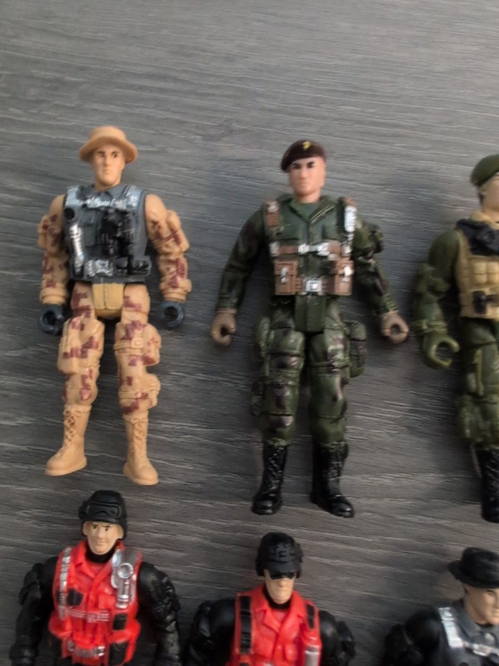 Lot Of 8 Chap Mei Action Figures | eBay