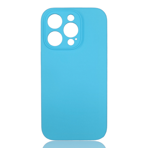 Liquid Silicone Rubber Shockproof Case Cover LIGHT BLUE for iPhone 14 ...