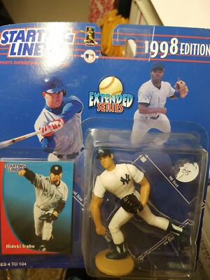 1998 Hideki Irabu Yankees MLB Baseball Action Figure Starting Lineup ...