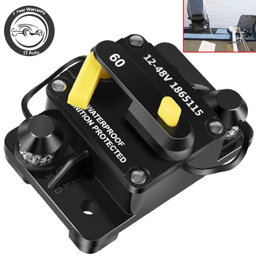 MKR-27 1865115 Circuit Breaker Waterproof 60AMP For Minn Kota Trolling ...