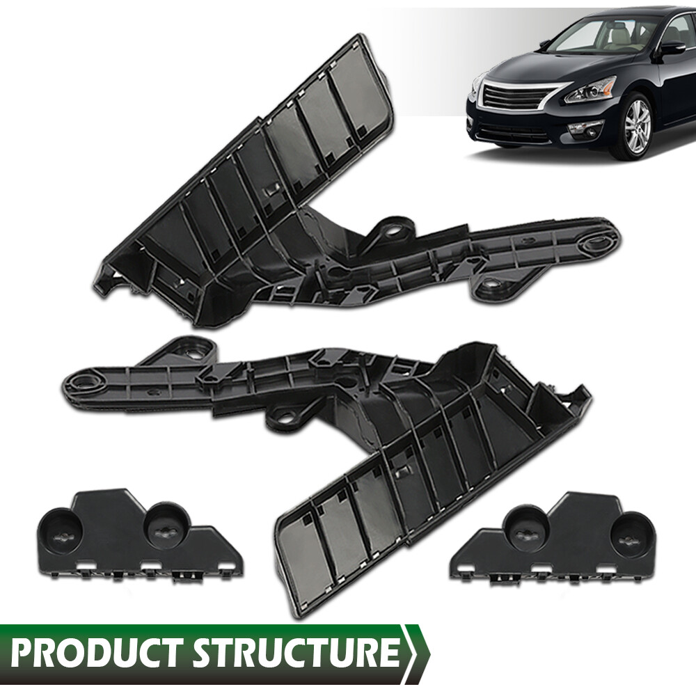 Fit For 2013-2015 Nissan Altima Front Bumper Bracket Retainer Mount ...