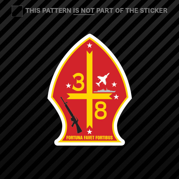3rd Battalion 8th Marine Regiment USMC V2 Sticker Vinyl Marines Corp | eBay