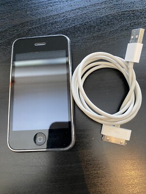 Vintage Apple iPhone 3G - 8GB - Black A1241 Collectable | eBay UK