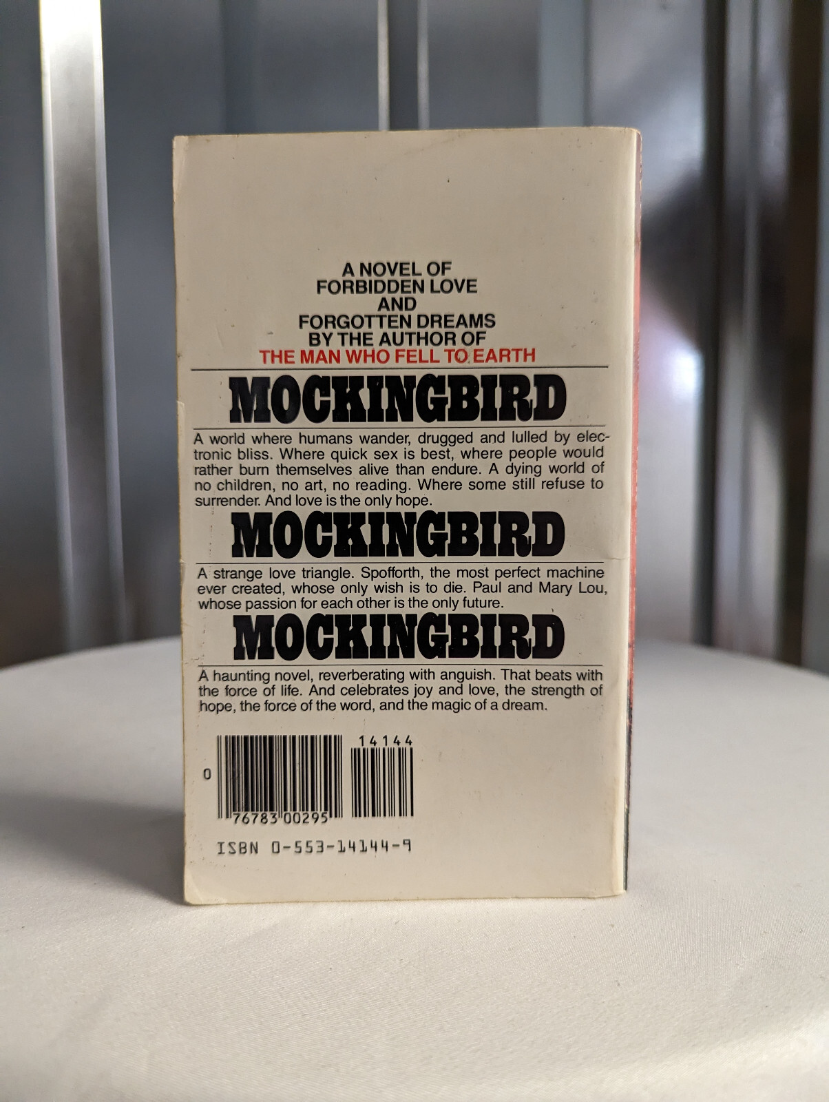 Mockingbird by Walter Tevis - Science Fiction Bantam Paperback - Sci-fi ...